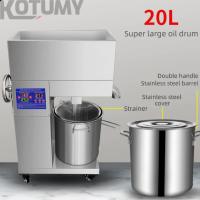 China Commercial Oil Press Machine Fully Automatic Digital Display Temperature Control Oil Press Machine for sale