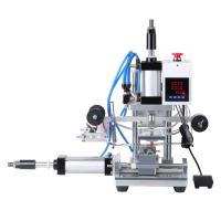 China WT-GT100 Pneumatic Rolling Press Lipstick Cosmetics Plastic Cylinder LOGO Hot Stamping Machine Non Standard Customization for sale