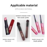 China WT-GT100 Pneumatic Rolling Press Lipstick Cosmetics Plastic Cylinder LOGO Hot Stamping Machine Non Standard Customization for sale
