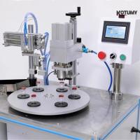 China 110v/220v Glass Bottle Automatic Locking Machine, Pneumatic Penicillin Bottle Capping Machine, Oral Liquid Sealing Machine for sale