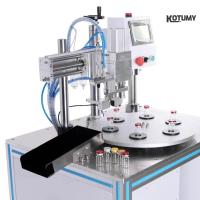 China 110v/220v Glass Bottle Automatic Locking Machine, Pneumatic Penicillin Bottle Capping Machine, Oral Liquid Sealing Machine for sale