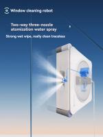 China 8000Pa High Suction Water Spray Intelligent Window Cleaning Robot W2S Window Treasure Automatic Glass Cleaning Artifact for sale