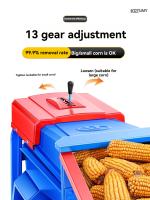 China New 47.5cm Large Caliber Thresher with Dual Drum Movement for Dry and Wet Dual Use Fully Automatic Thresher for sale