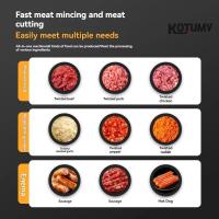 China 300kg/h Enema Machine, Commercial Meat Grinder, Sausage Sausage Enema, Stainless Steel Electric All-in-one Machine for sale