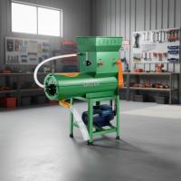 China 2.2kw Electric Potato Grinder Cassava Household Small Flour And Sweet Potato Residue Separator for sale