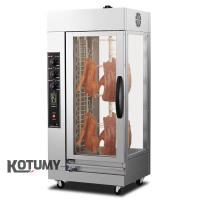 China New Vertical Roasted Duck Oven, Commercial Fully Electric Roasted Chicken Oven, Rotary Barbecue Beef and Chicken Machine for sale