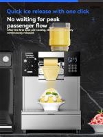 China 180kg/200kg/300kg Multi Specification Shaved Ice for Commercial Ice Cream Shaved Ice for Small Catering for sale