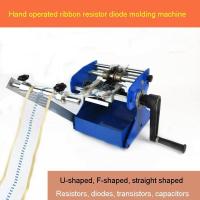 China High Precision Professional Hand Crank Axial Lead Forming Machine U/F Type Resistance Bend Cut & Form Tool for sale
