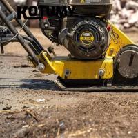 China Compaction Force 20 X 14 Inch Plate Compactor W/Built-in Wheel for sale