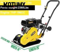 China Gasoline diesel Vibrating Flat Plate Compactor for Asphalt Pavement Foundation Compaction Machine for sale