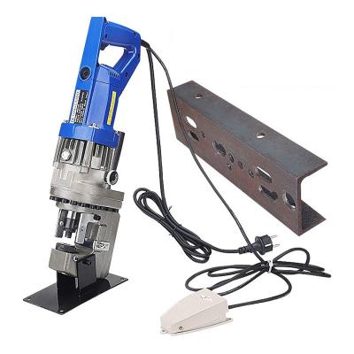 China 1800W Electric Hydraulic Hole Puncher Corner Steel Iron Flush Device Slot Steel Opening Machine Aluminum Iron Plate Punch Tools for sale