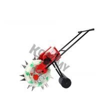China Hand Push Seed Planter For Planting Seeds Peanut Corn Soybean & Cotton Sowing And Fertilization for sale