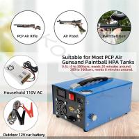 China 4500Psi 300Bar High Pressure 12V PCP Air Compressor Portable Car Tire Inflator Pump Inflating Machine for sale