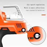 China Handheld Rechargeable Cordless Glue Gun Battery Powered Electric Glass Caulking Sealant Gun DIY Multifunctional for sale