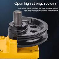 China Industrial Grade SWG-25 U Type Manual Pipe Tube Bender Multifunctional Steel Copper Tube Bending Machine for sale