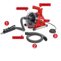 China Multifunctional 120W Pipe Cleaning Machine Electric Sewer Dredging Machine Household Drainage Dredger for Toilet & Kitchen for sale