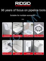 China Multifunctional 120W Pipe Cleaning Machine Electric Sewer Dredging Machine Household Drainage Dredger for Toilet & Kitchen for sale