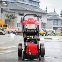 China New Car Wash Machine with Belt Wheel Cold Water Cleaning Process Gasoline Car Washer for sale