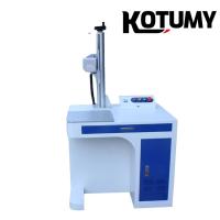China Fiber Marking Machine Engraving Price with Rotary 2D Table/autofocus for sale