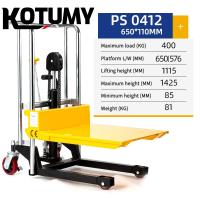 China Manual Hydraulic Stacker Crane Manual Push Forklift Multifunctional Platform, Mobile Tool for sale