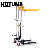 China Manual Hydraulic Stacker Crane Manual Push Forklift Multifunctional Platform, Mobile Tool for sale