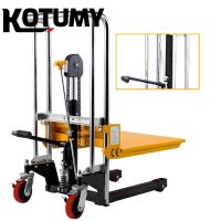 China Manual Hydraulic Stacker Crane Manual Push Forklift Multifunctional Platform, Mobile Tool for sale