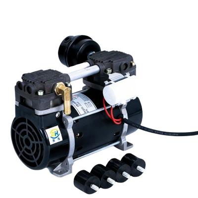China 8KG 230W Mini Air Compressor Head Oil-Free Piston Mute Booster Air Pump Quiet Oil-Free Air Compressor for sale