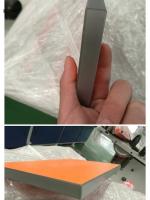 China Edge Banding Door Panel Cabinet Door Tracking Desktop Small Pneumatic Chamfering Machine 0.8kW 220V Metal Workpiece for sale