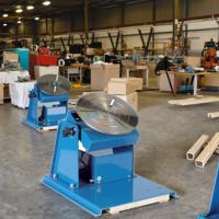 China Light Duty Welding Positioner Welding Positioner Rotator Mini Welding Turntable With  Chuck 110V and 220V for sale