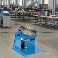 China Light Duty Welding Positioner Welding Positioner Rotator Mini Welding Turntable With  Chuck 110V and 220V for sale