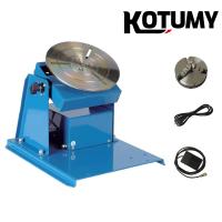 China Light Duty Welding Positioner Welding Positioner Rotator Mini Welding Turntable With  Chuck 110V and 220V for sale