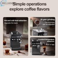 China Coffee Machine Semi-automatic High-pressure Extraction, Concentrated Milk Foam with Built-in Grinding for sale