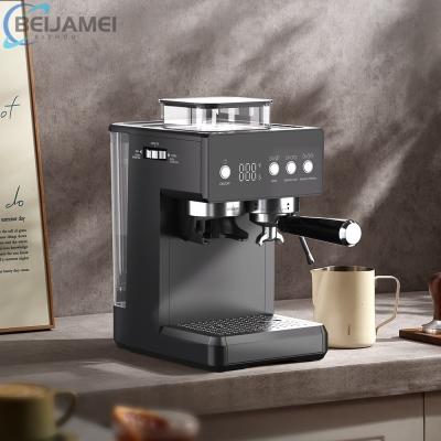 China Semi Automatic Temperature Controlled Concentrated Milk Froth Grinding Coffee Machine for sale