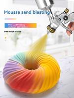 China French Pastry Mousse Cake Special Sandblasting Machine (insulated Box+anti Fog Box) for sale