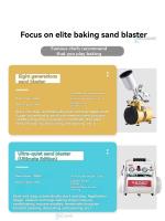 China French Pastry Mousse Cake Special Sandblasting Machine (insulated Box+anti Fog Box) for sale