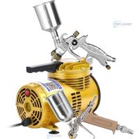 China Mousse Cake Special Sandblasting Machine (Air Pump+Silver+Small Spray Gun) for sale