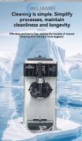 China Commercial Desktop Small Single Head Soft Ice Cream Machine for sale