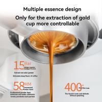 China White Coffee Machine, Small Household Italian Grinder, All-in-one Machine for sale
