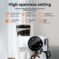 China White Coffee Machine, Small Household Italian Grinder, All-in-one Machine for sale