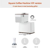 China Home Small White Horse Cube Coffee Machine Premium Edition for sale
