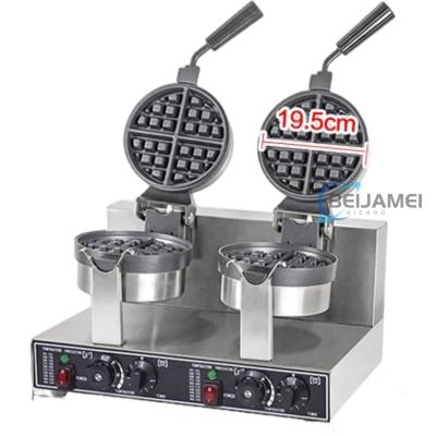China Double-head Rotating Waffle Maker (large and Thick Model) for sale