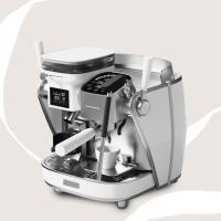 China C-series Grinding Household Double Pump Italian Semi Automatic White Coffee Machine for sale