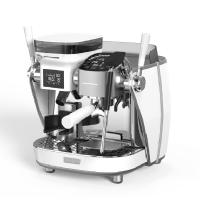 China C-series Grinding Household Double Pump Italian Semi Automatic White Coffee Machine for sale
