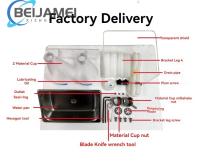 China Milk Tea Shop Coffee Shop Commercial Ice Cream Mixer for Yogurt Nut Fruit for sale