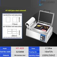China Beef, Salmon, Meat, Seafood Preservation, Packaging, Laminating, and Locking Machine HT-420 for sale