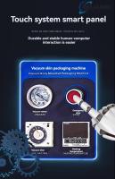 China HT-400 One-out-Two Fully Automatic Film Cutting Machine Vacuum Skin Packaging Machine for sale