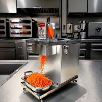 China 258W  Commercial Stainless Steel Slicer, Cafeteria Vegetable Slicer,fruit and Vegetable Slicer Cutting Machine for sale