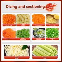 China Commercial Stainless Steel Slicer, Cafeteria Vegetable Slicer,fruit and Vegetable Slicer 258W (cutting Machine) for sale