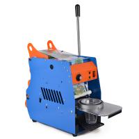China Factory Small Hand Pressed Commercial Sealing Machine for Plastic Cups Milk Tea Bubble Tea Cups Manual Cup Sealer for sale