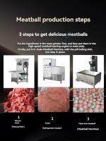 China Complete Set of Equipment: Meatball Cooking Tank, Beef Tendon Ball with High Forming Machine for sale
